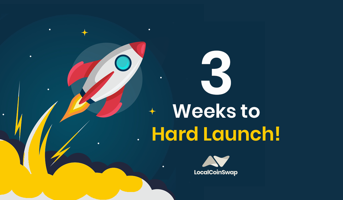 The Countdown Begins! Only 3 Weeks To Hard Launch!
